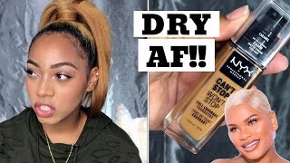 NYX CANT STOP WONT STOP FOUNDATION REVIEW! | *Caramel