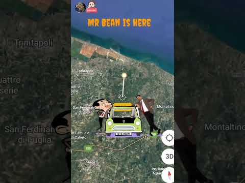Mr Bean Car 🚗 is real found on google maps and google earth #mrbean #map #earth #earthsecret377