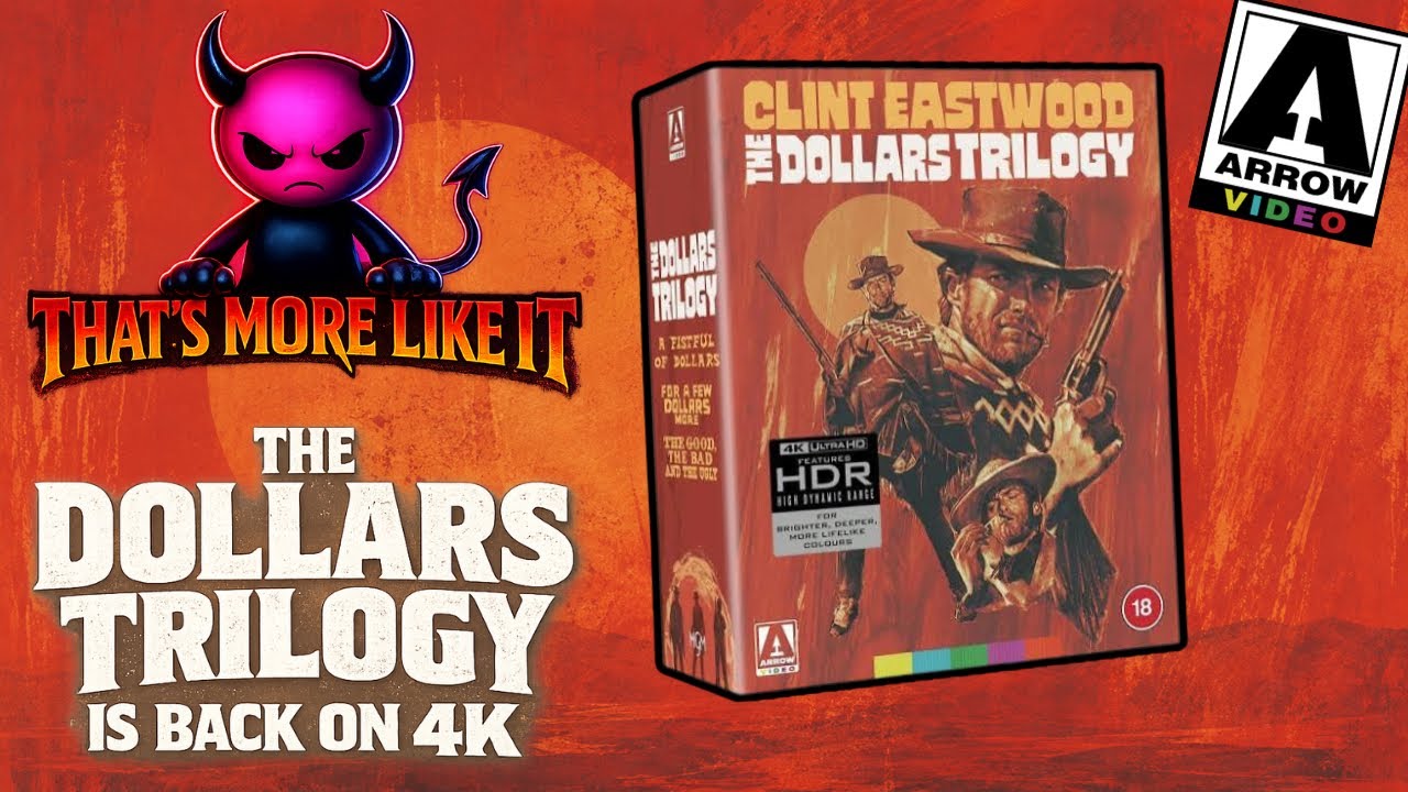 The Dollars Trilogy 4K/Blu-Ray Boxset | Arrow Video | New Release | Unboxing 