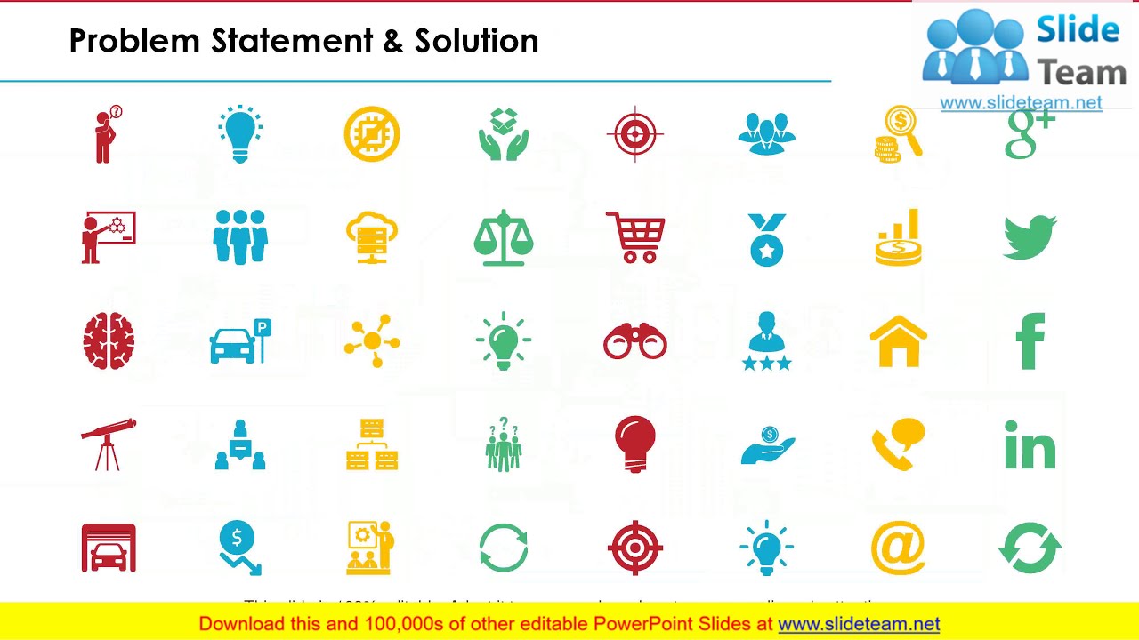 Problem Statement Solution PowerPoint Presentation Slides