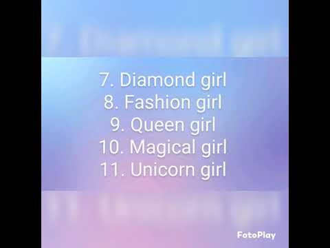 20 Girl YouTube channel name ideas