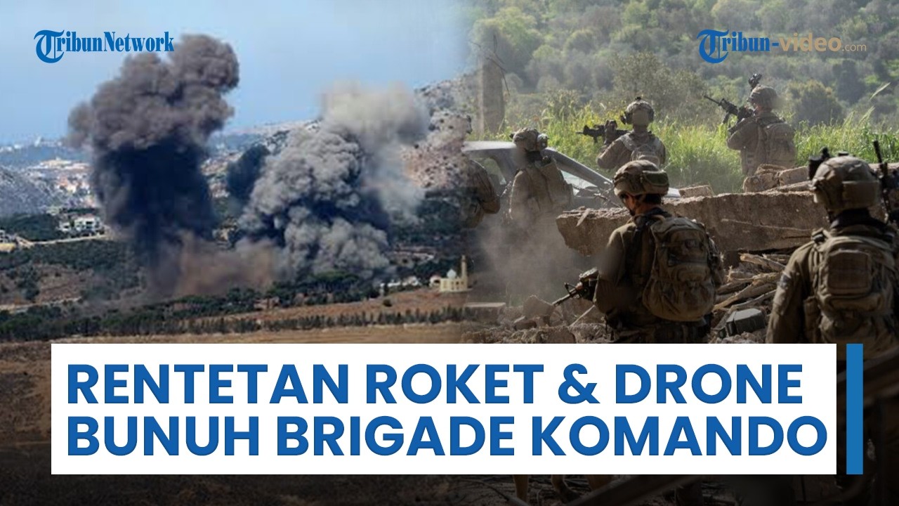 Rentetan Roket & Drone Peledak Hantam Pasukan Khusus Israel, Sersan ...