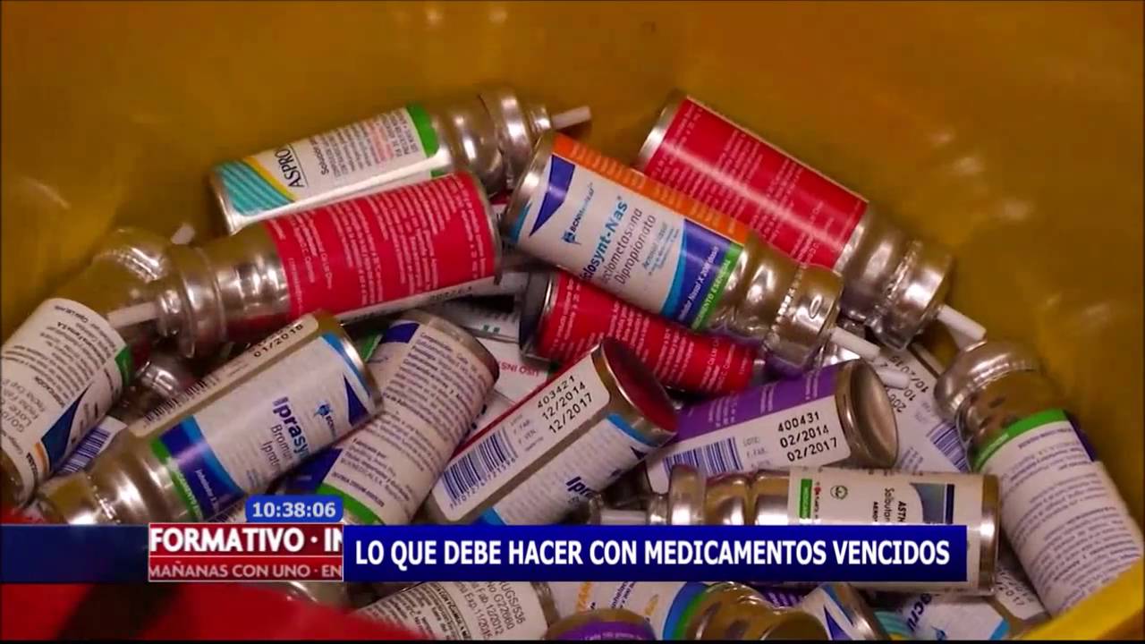Lo que debe hacer con los medicamentos vencidos