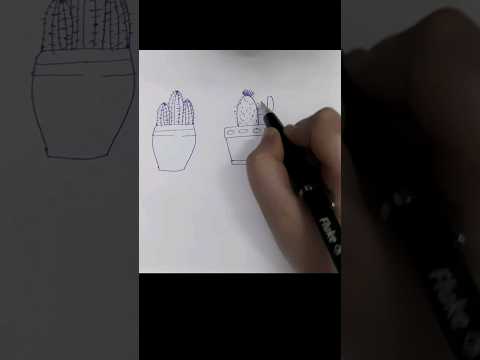 Learn to draw cute succulent doodles with me.#doodle #doodleart #doodling #viral #shorts #aesthetic