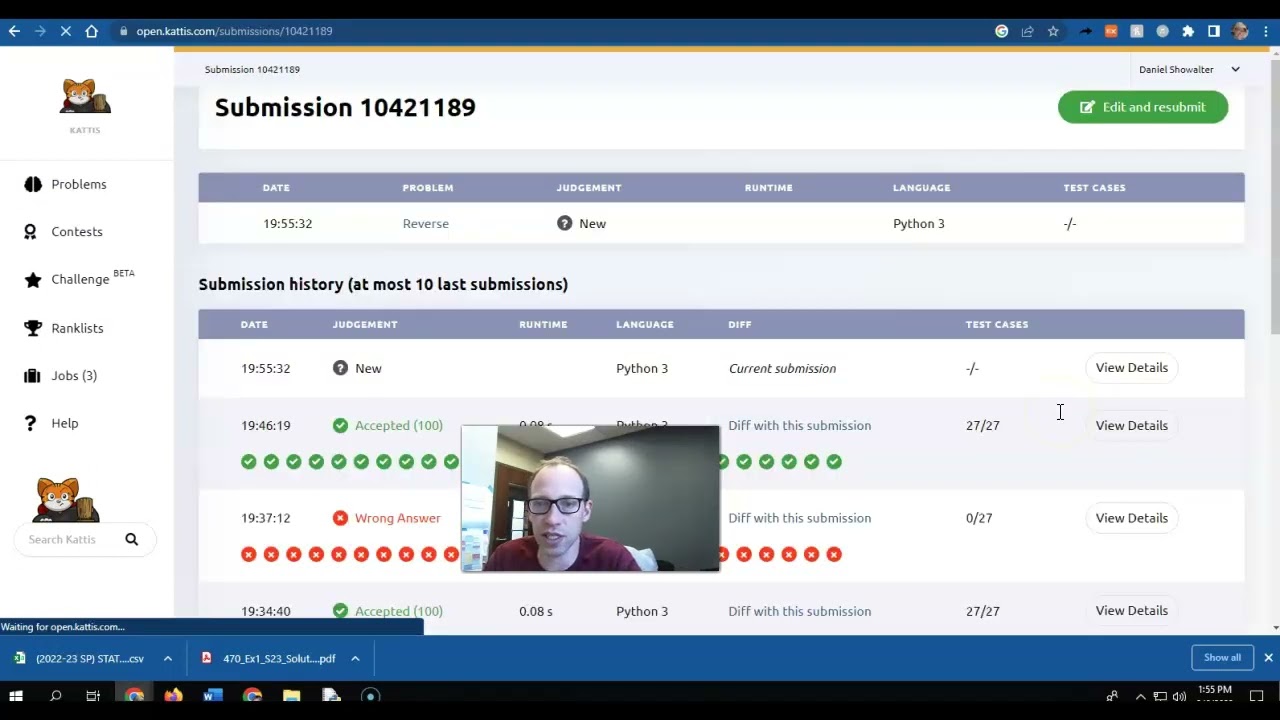 Interacting with stdin in python