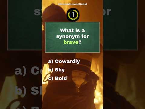 Synonym Quiz Trivia: How good is your word knowledge?