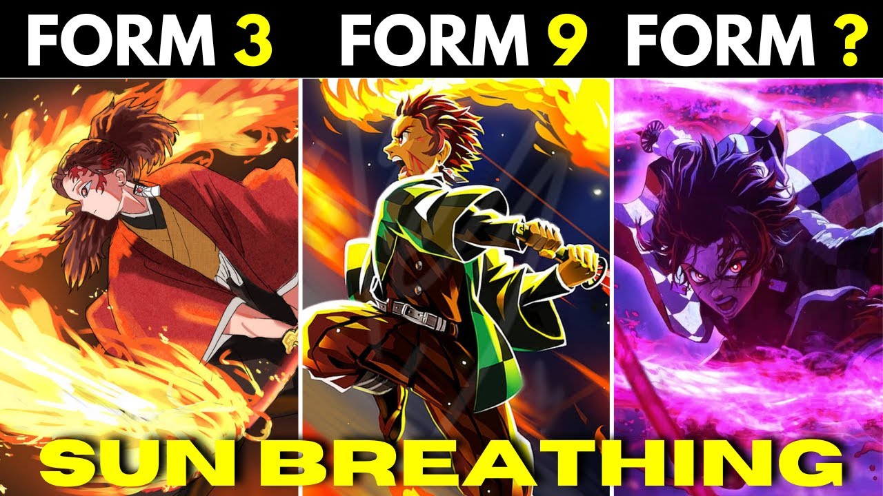 ALL Sun Breathing Forms Explained in Demon Slayer