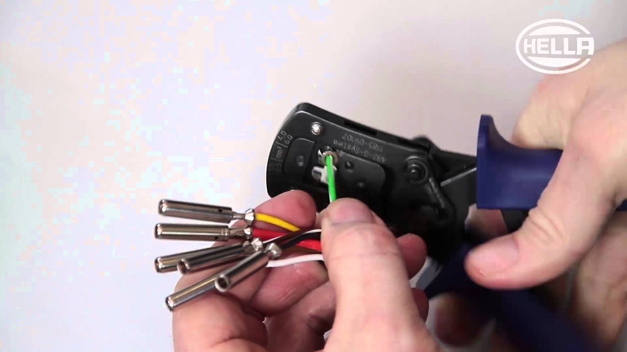 HELLA - Crimping of an ABS/EBS Connection