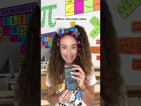 How to say and type a LeBron James calculator joke
