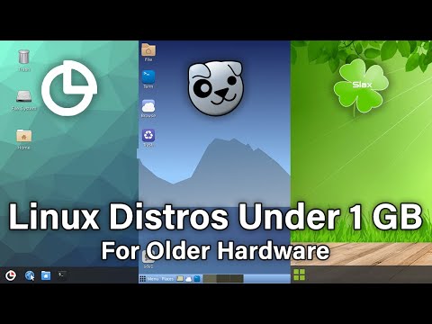 Linux Distros Under 1 GB - Windows Alternatives for Old Hardware