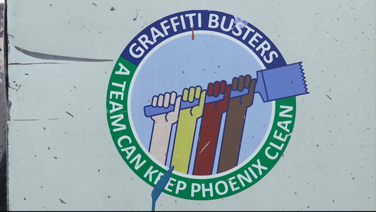 Paint And Pressure Washing: Graffiti Busters Work To Keep Phoenix Ahead ...