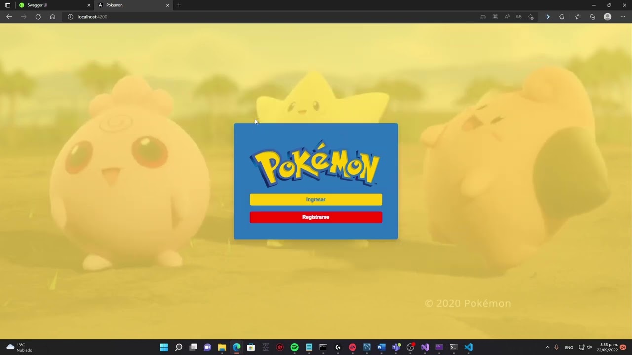 GitHub - sese01/Pokemon: El usuario puede adquirir hasta 5 Pokémon