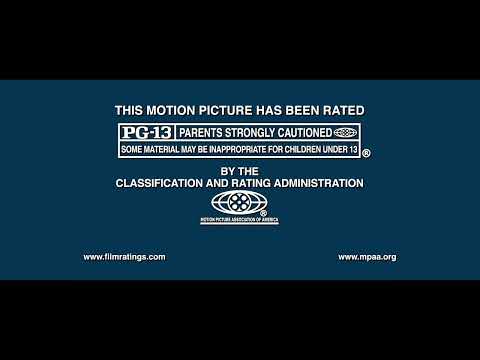 Amblin Partners/Universal Pictures Distribution/MPAA "PG-13" Rating Screen (2018)