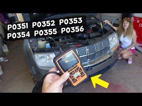 HOW TO FIX CODE P0351 P0352 P0353 P0354 P0355 P0356 IGNITION COIL LINCOLN MKX MKS MKZ MKT NAVIGATOR