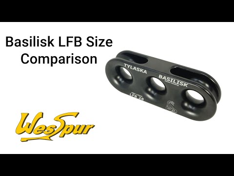 Tylaska Basilisk Low Friction Block Size Comparison