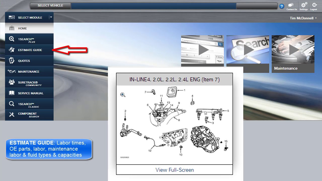 ProDemand Modules Tour