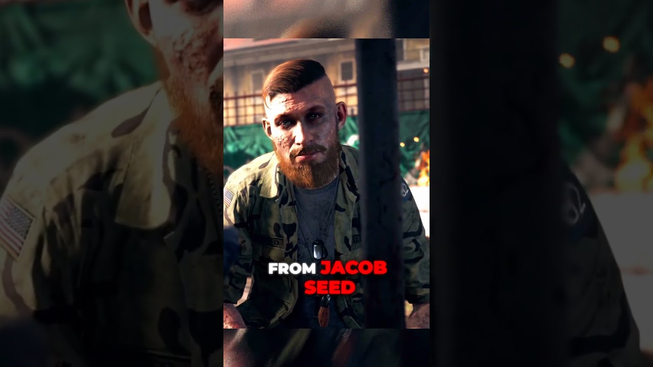 WHAT HAPPENS IF YOU RUN FROM JACOB SEED: FAR CRY 5 #shorts #farcry #farcry5