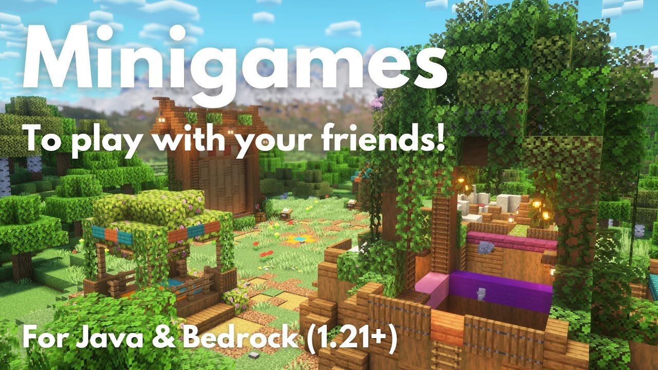 5 MINECRAFT MINIGAMES | Java & Bedrock 26.1