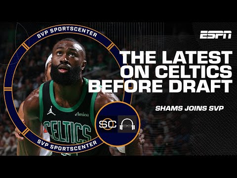 Shams says the Celtics are receiving calls on Jaylen Brown & Derrick White | SC with SVP