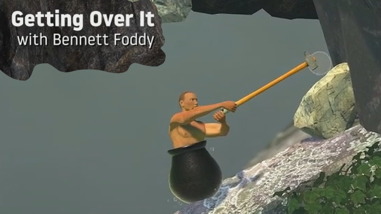 Getting Over It With Bennett Foddy - Splitscreen!