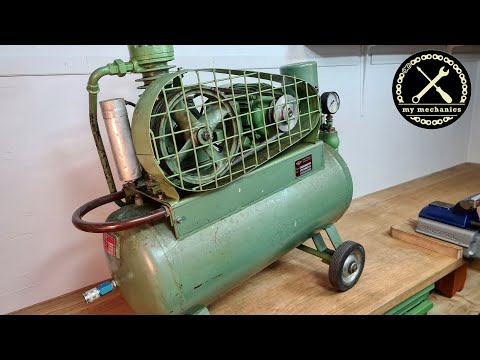1959 Broken Air Compressor - Repair and Maintanence