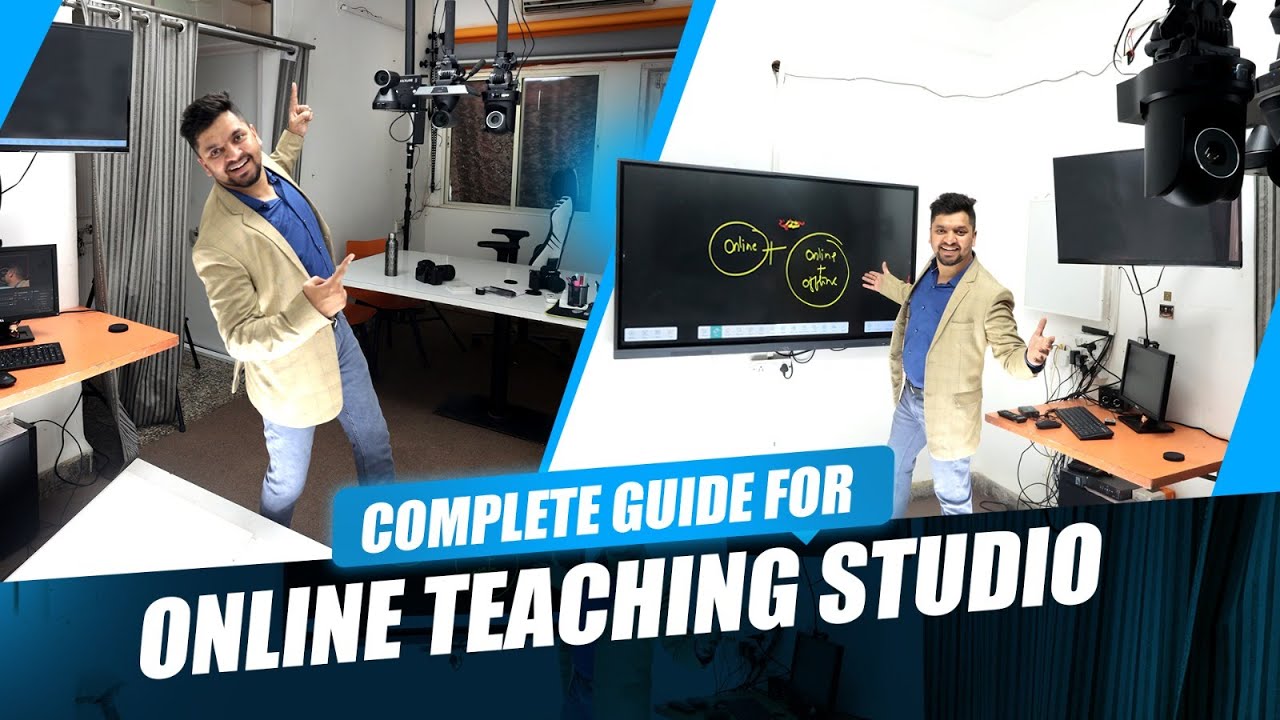 Online Class Setup for Teachers | Educational Studio Setup | @TechSquadz