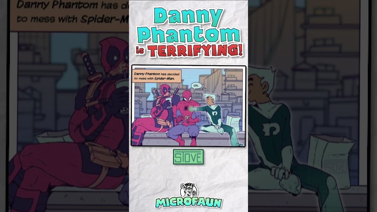 Danny Phantom makes Spider-Man Uncomfortable