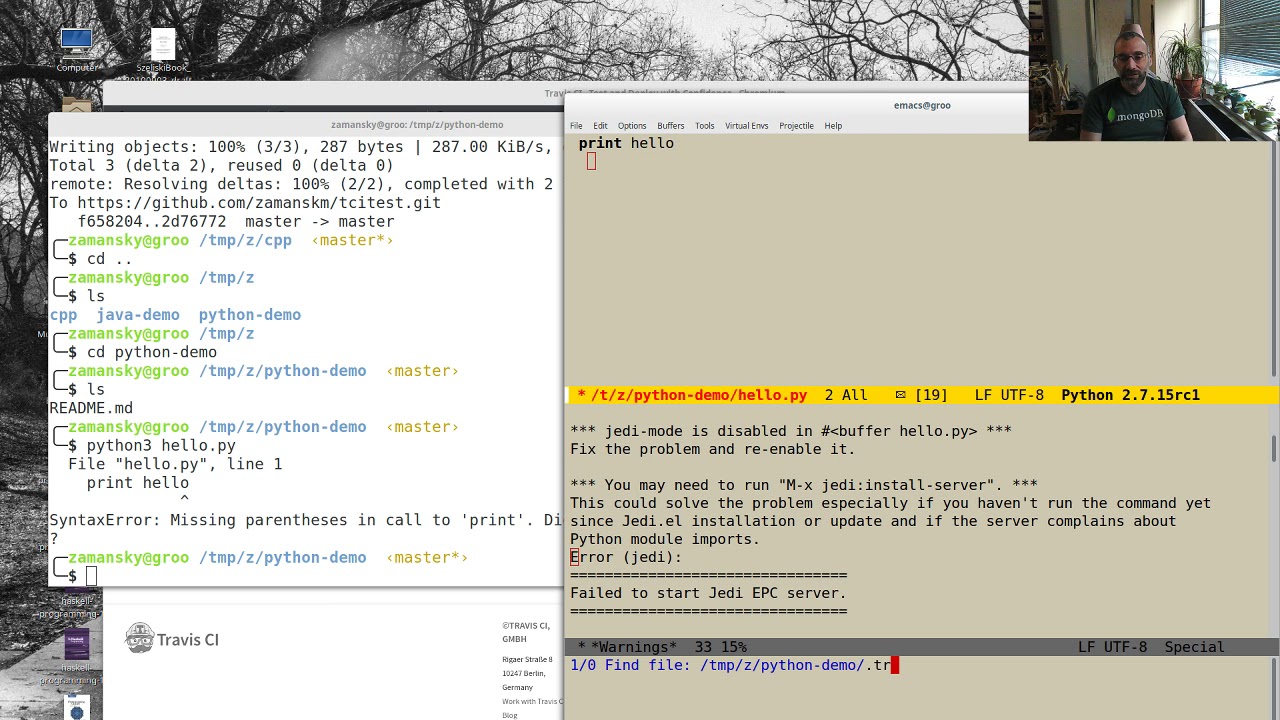 Github Classroom - TravisCI