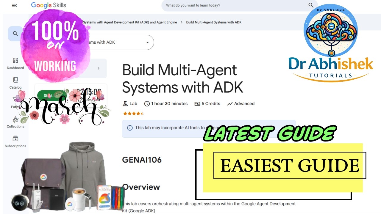 Build Multi Agent Systems with ADK | #GENAI106 Easiest Guide | #qwiklabs