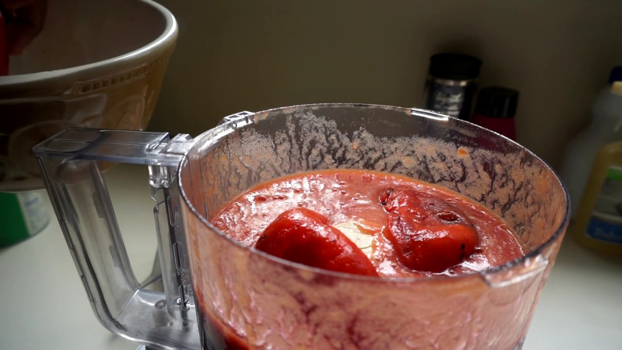 Tomato and Roasted Red Pepper Soup  - Vegan For Life