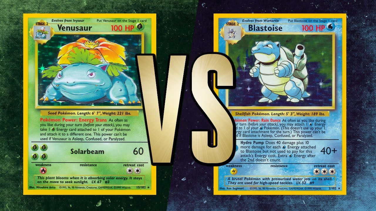 OK seriously, is Blastoise or Venusaur better?