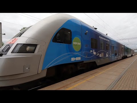 Train Klaipeda - Vilnius / We travel with the train PESA 730M / Lithuanian railways