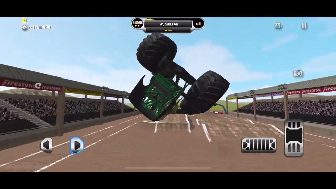 Identity Theft monster truck trying to win in the World Finals #mtd  #monstertruckdestruction
