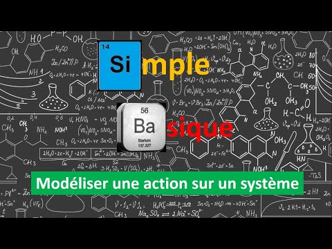 Modeliser une action sur un systeme (1ere partie)