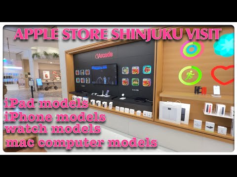 Apple Store Shinjuku visit video || Apple product stall in Yodobashi Camera Machida City Tokyo
