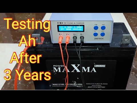 Battery Capacity Tester / 12V Battery Ah Testing