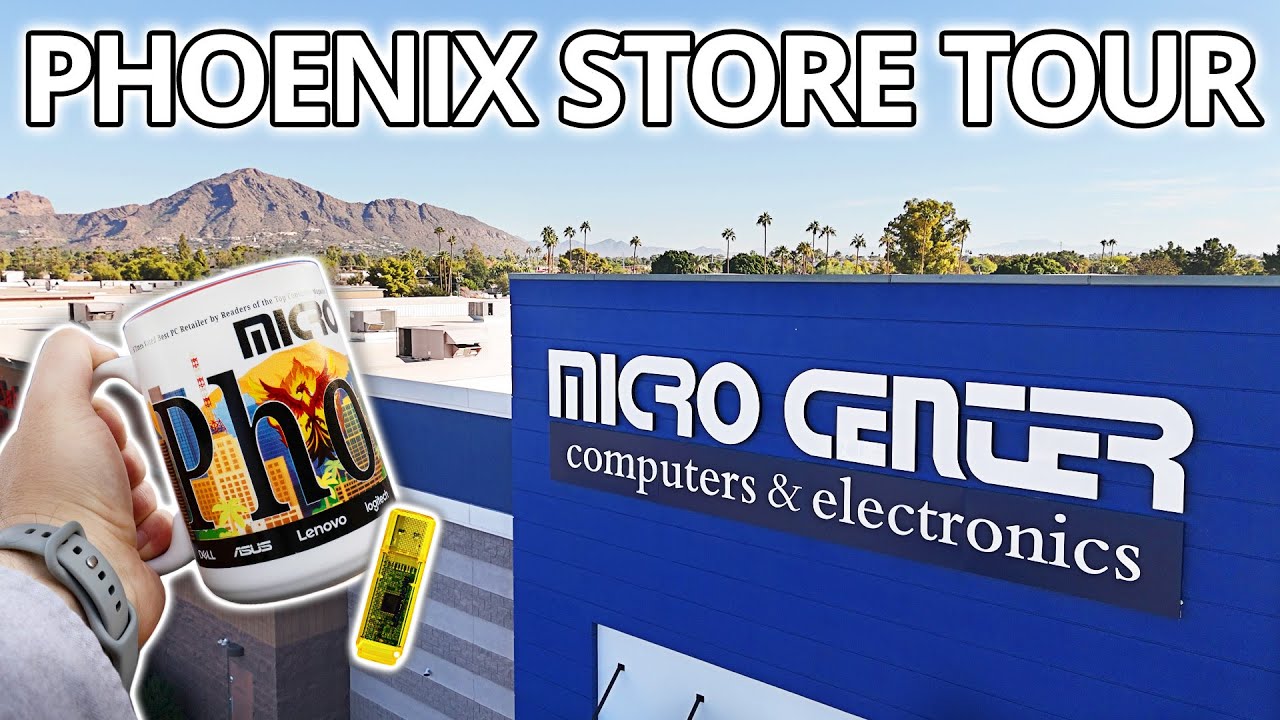 The Official Phoenix Micro Center Store Tour