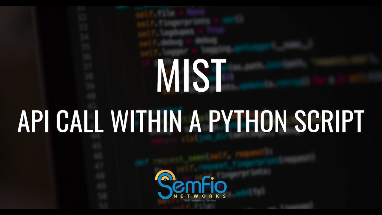 Mist - API Call within Python Script