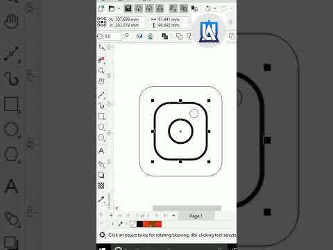 Instagram Logo in CorelDRAW