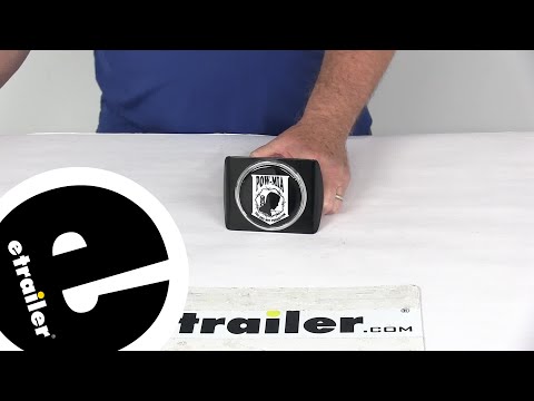etrailer | POW/MIA Seal Trailer Hitch Receiver Cover Feature Review