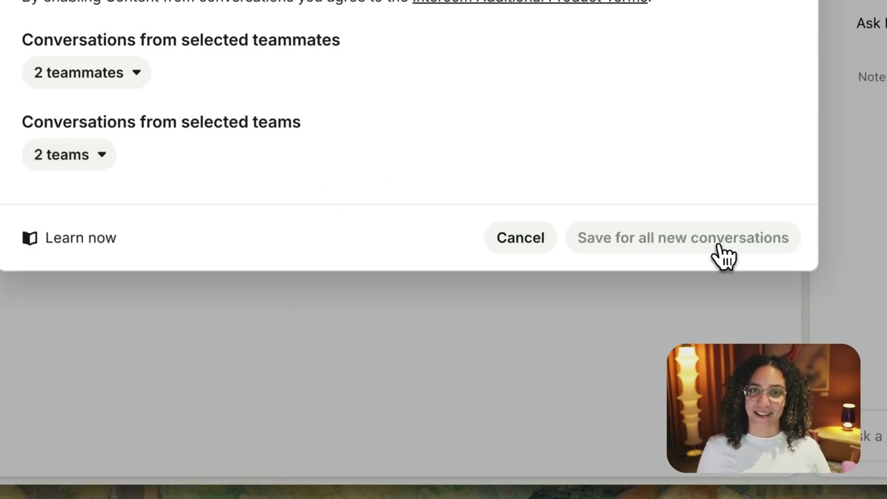 Adding content to Fin (Intercom Customer Service Suite)