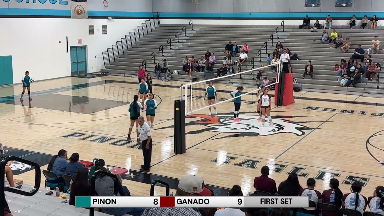 2025-09-04 Ganado Volleyball at Pinon FG