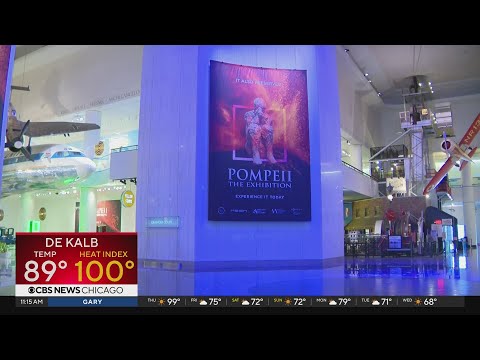 New Pompeii exhibit opening at Museum of Science and Industry