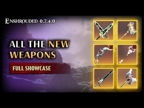 Enshrouded | All *NEW* Weapons in the Albaneve Summits