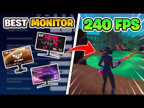 The BEST Gaming Monitors For Fortnite! (2024)