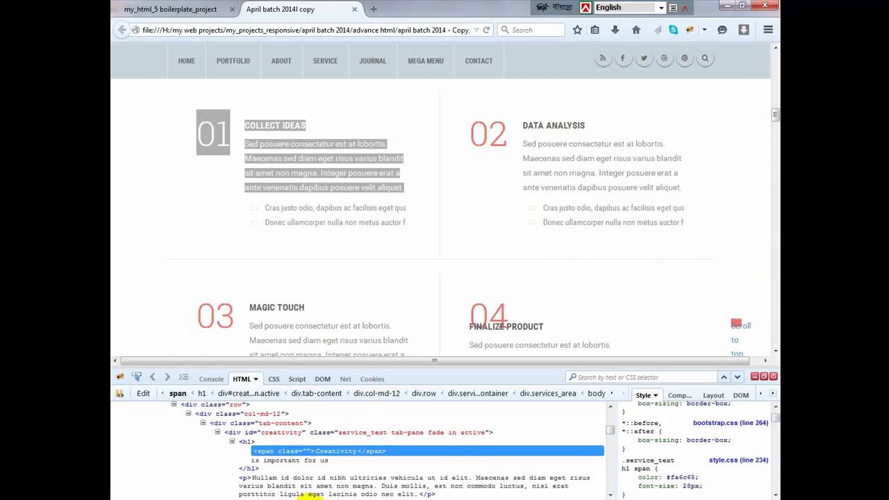 style social icons with fully circle border