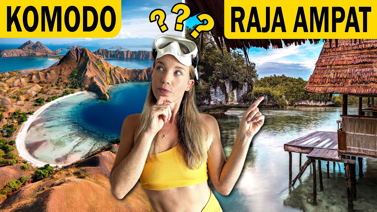 Komodo vs Raja Ampat? The Ultimate Guide! | Diving, Costs, Food & Travel
