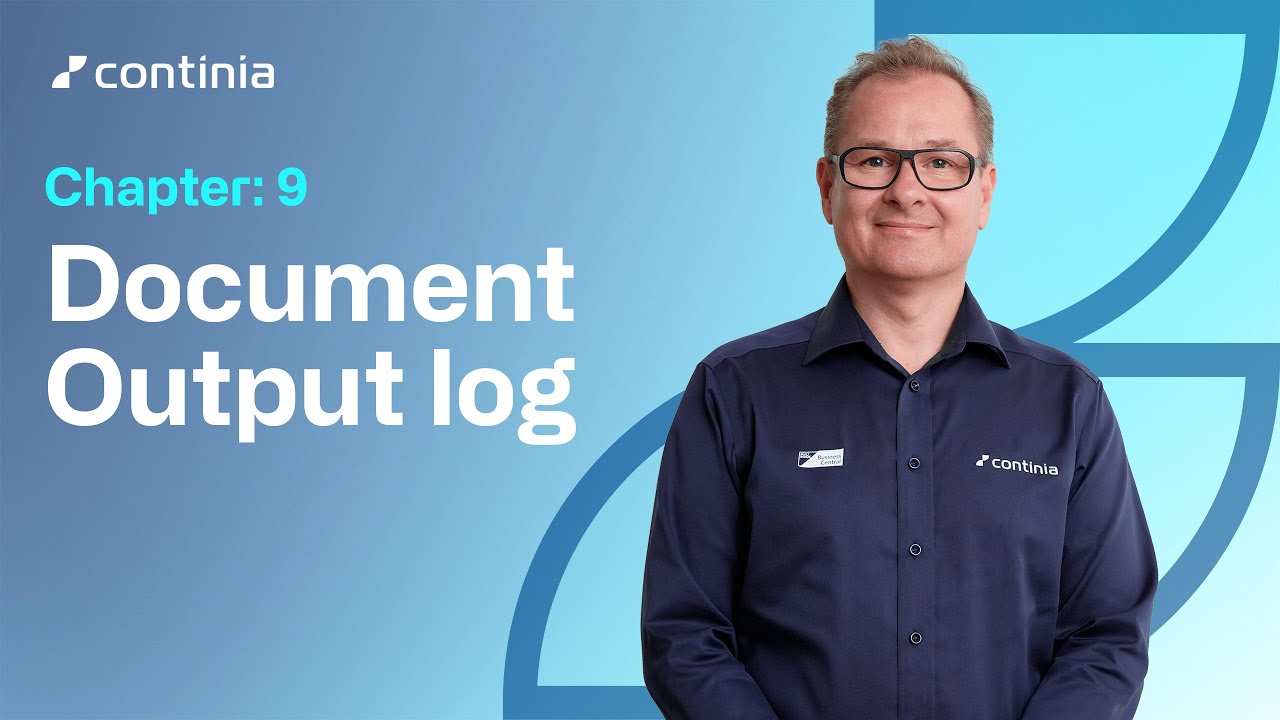 Document Output log - Document Output