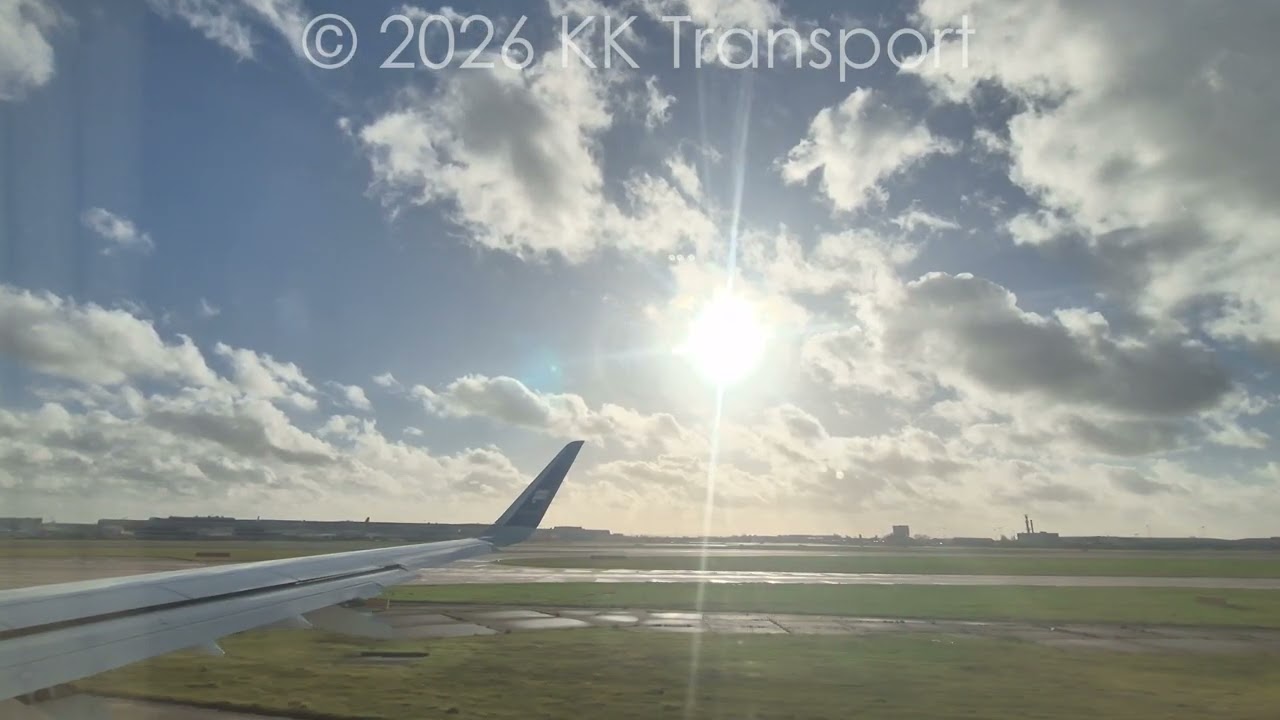 Icelandair: Airbus A321-271NX (Dynjandi TF-IAC) FI451 London Heathrow Reykjavik Keflavik | 4K