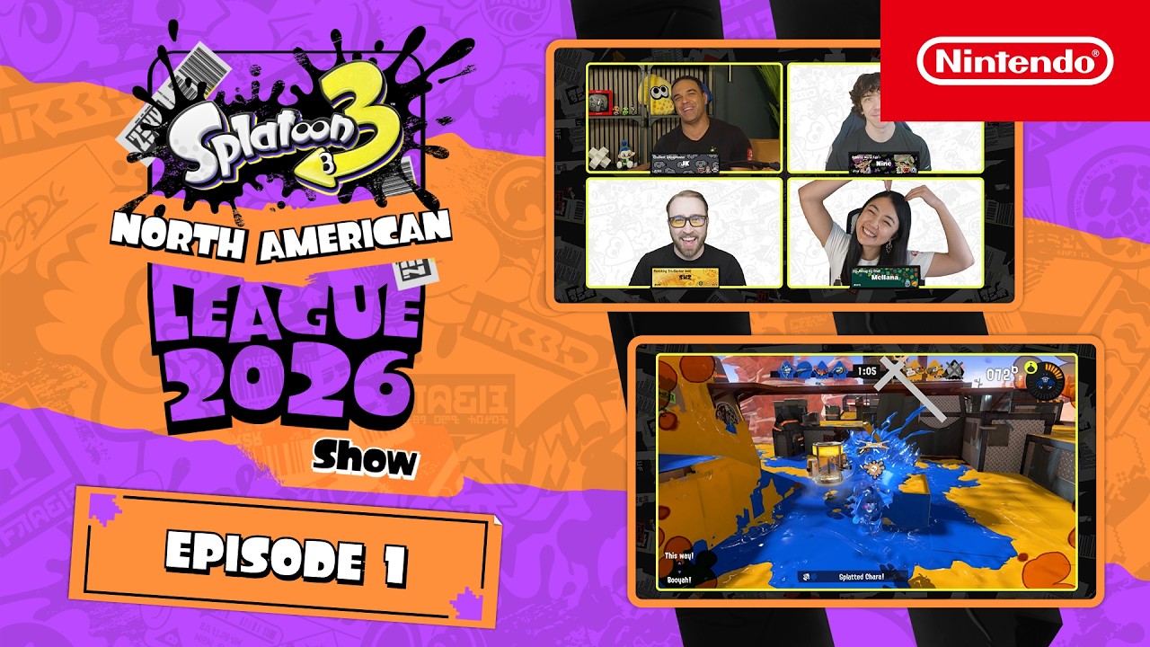 The Splatoon 3 North American League Show 2026 – Episode 1